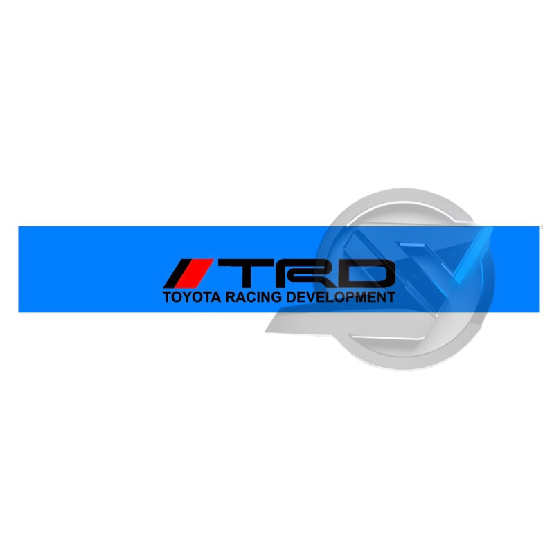 （Ready Stock) S1513# TRD TOYOTA RACING DEVELOPMENT Car Windscreen Vinyl ...