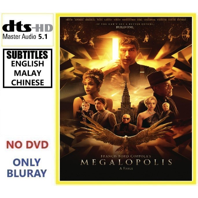 M1199 Megalopolis (2024) Drama Fantasy Tragedy | Shopee Malaysia