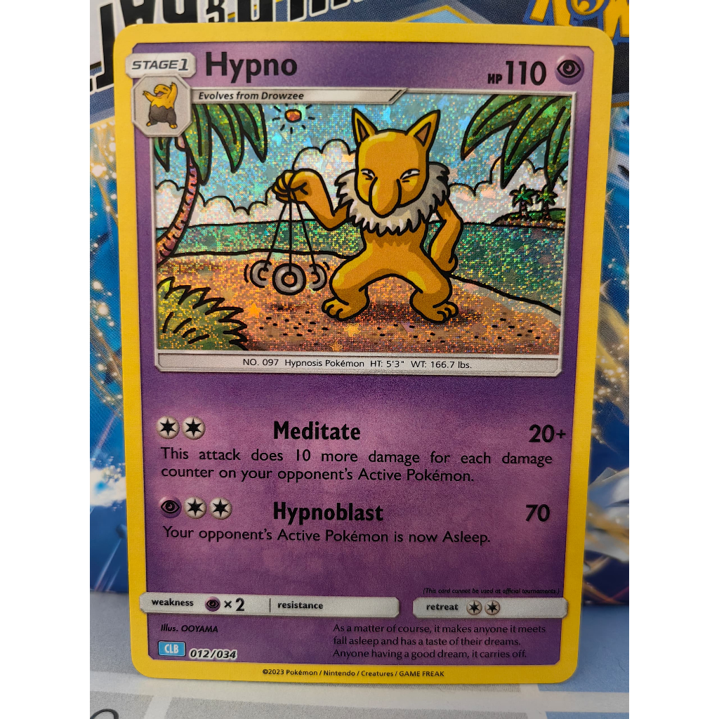 Hypno - Trading Card Game Classic (CL) | Shopee Malaysia