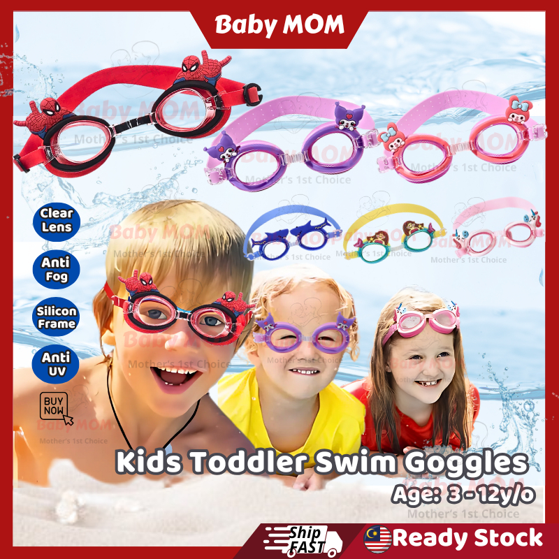 Gogle Swimming Kids Goggle Swimming Anti Fog UV Lens Swimming Googles ...