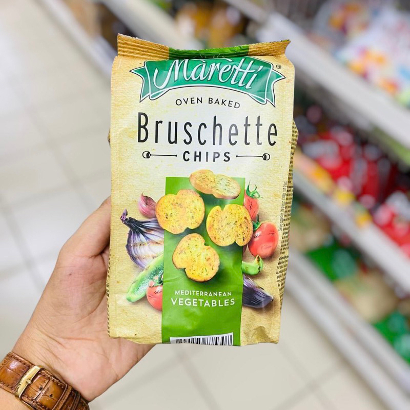 Bruschette Maretti Oven Baked Bread Bites 70g Snack Kerepek Makanan ...