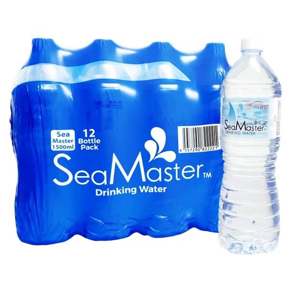 SeaMaster Drinking Water 1500ML*12 Bottles | Shopee Malaysia