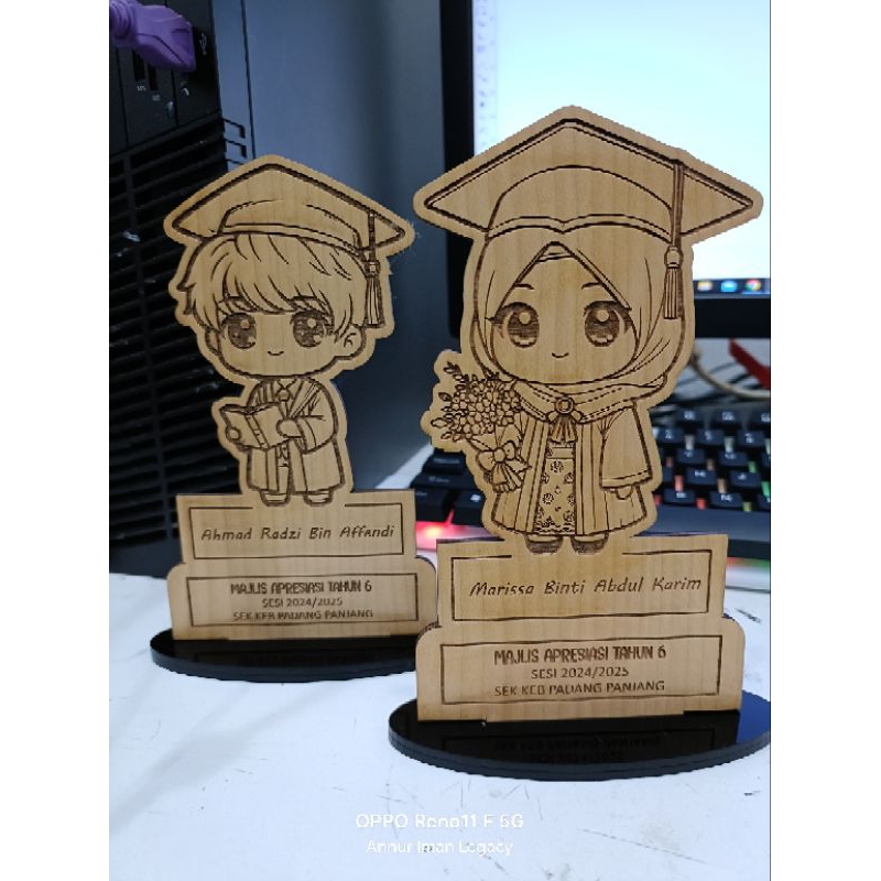 Plaque Konvo (Kayu Engrave) | Shopee Malaysia
