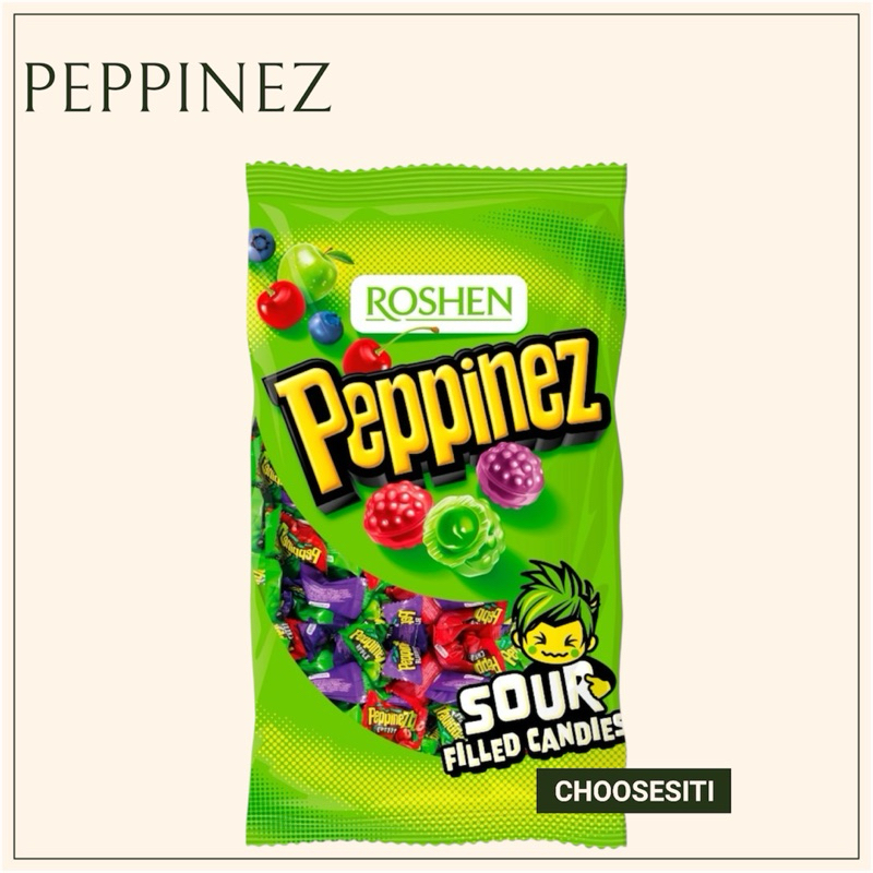 🔥 ROSHEN PEPPINEZ SOUR CANDY 50GRAM / 100GRAM / 200GRAM / 300GRAM ...
