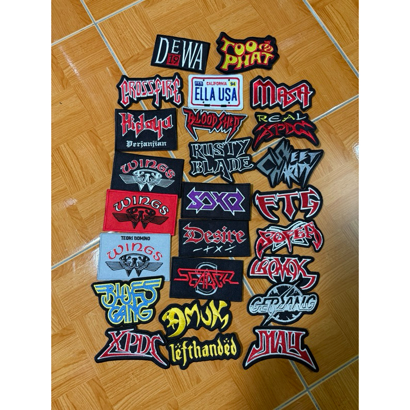 Rock Kapak Malaysia patches iron on | Shopee Malaysia