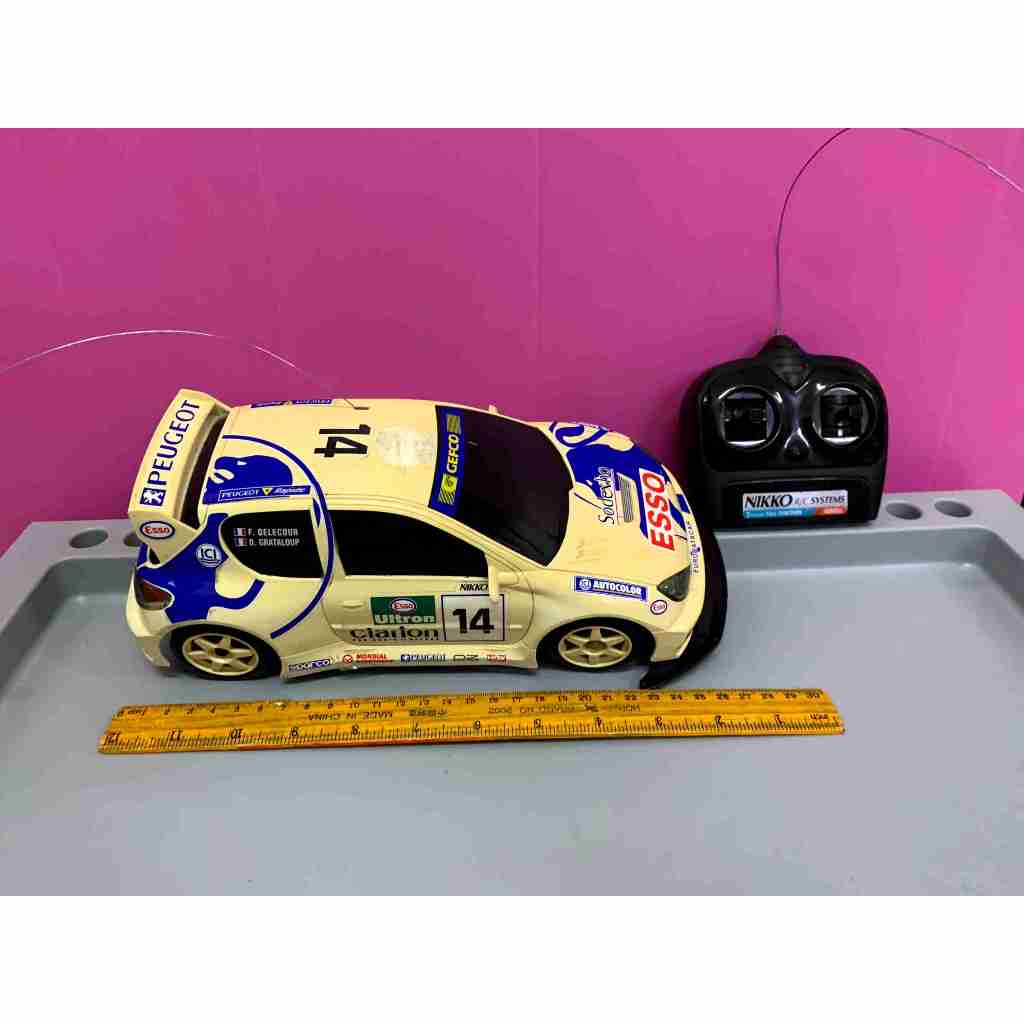 Nikko Old RC car Peugeot 40Mhz | Shopee Malaysia
