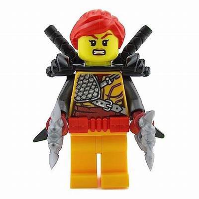 Lego NJO0477 Ninjago 2018 Hunted 70651 Skylor Minifigure with Weapons ...