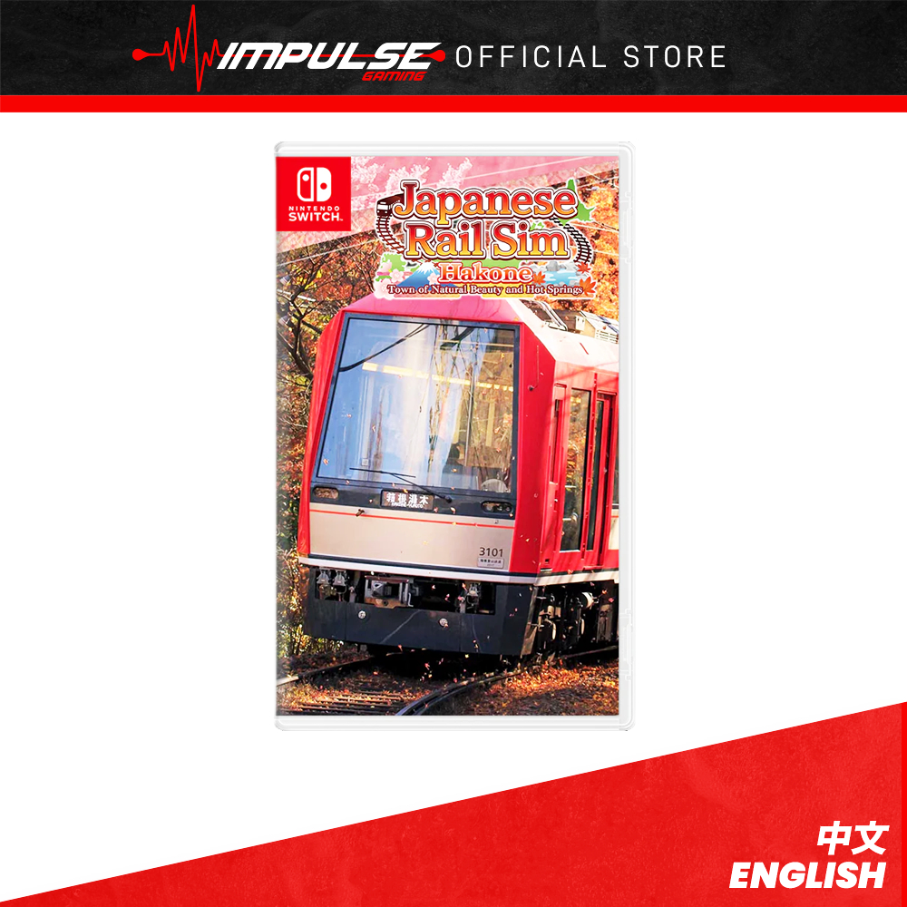 [PREORDER] NSW Nintendo Switch Japanese Rail Sim: Hakone - Town of Natural Beauty and Hot ...