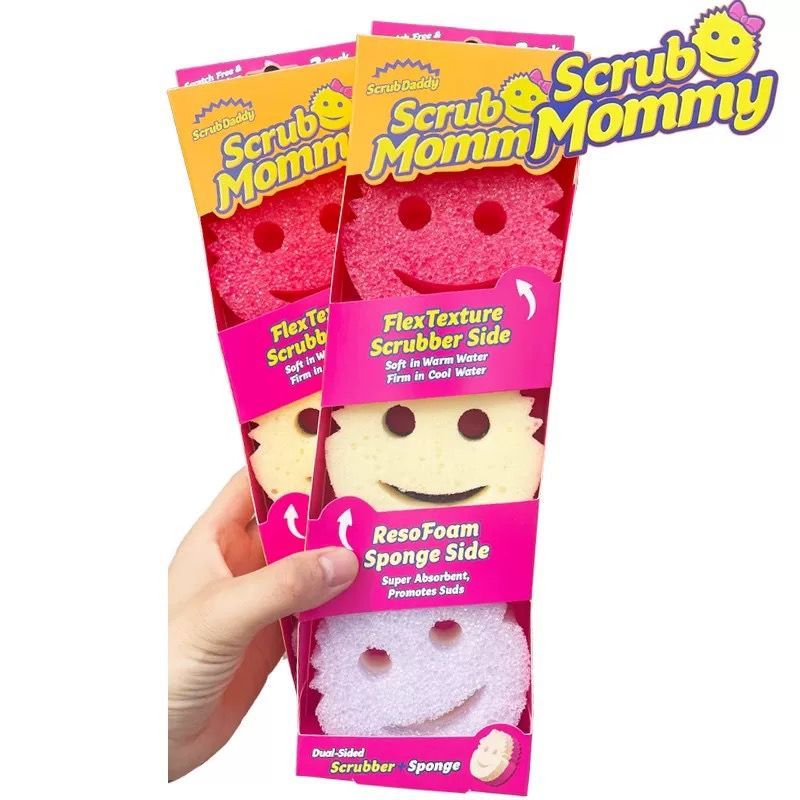 [READY STOCK] 100% Original Scrub Mommy Flex Texture Cleaning Sponge ...