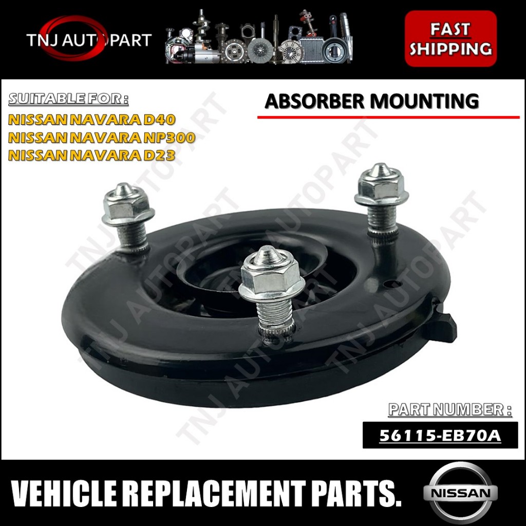 ABSORBER MOUNTING - NISSAN NAVARA D40,NP300,D23 (WITH BUSH) ( 56115 ...
