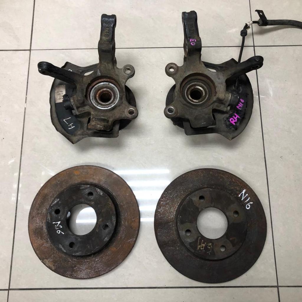 NISSAN SENTRA N16 Front Knuckle & Disc Used Original | Shopee Malaysia
