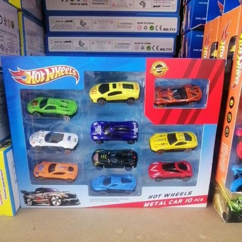 10pcs Car Die Cast Light Push Car kids car Mainan Kereta 🔥Ready Stock 🔥 ...