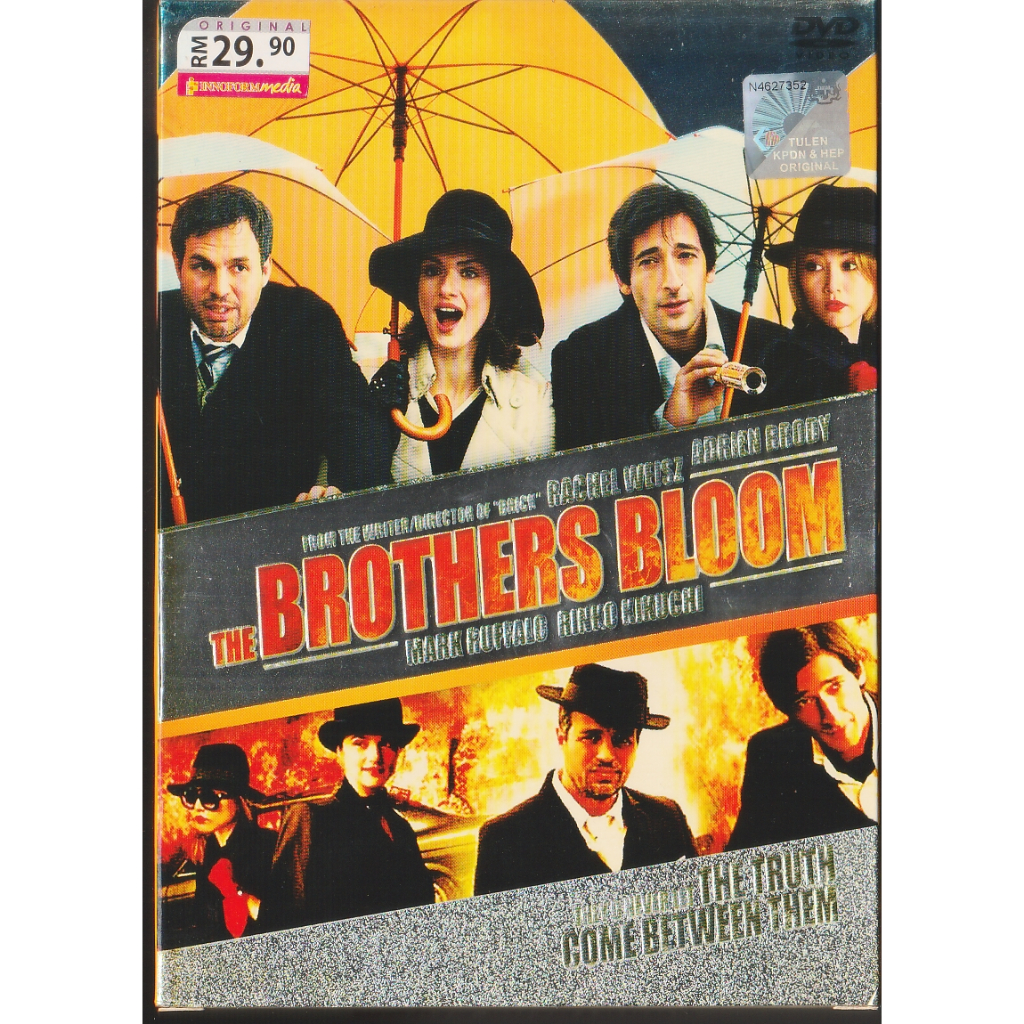 DVD THE BROTHERS BLOOM ( ORIGINAL DVD ) | Shopee Malaysia