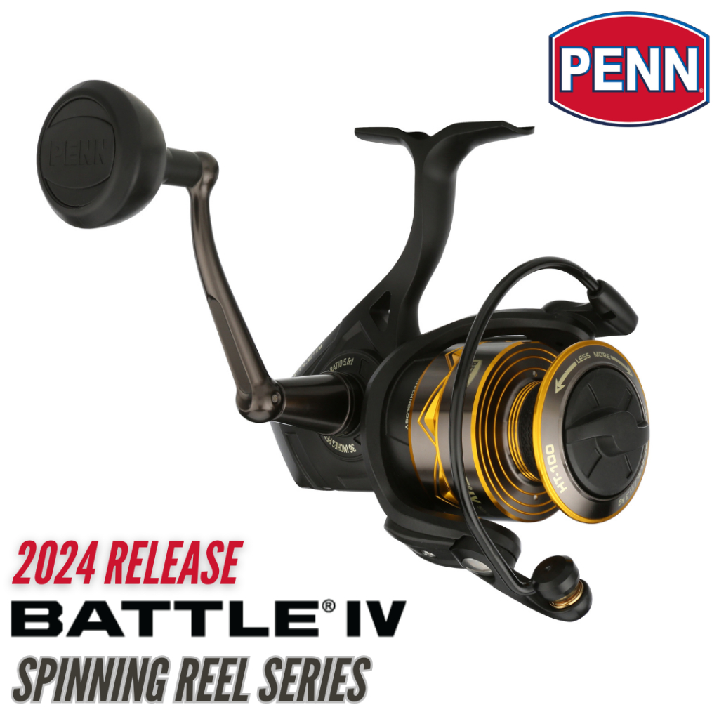 NEW 2024 PENN Battle IV BTL 4 - Spinning Reel Series BTL IV | Shopee ...