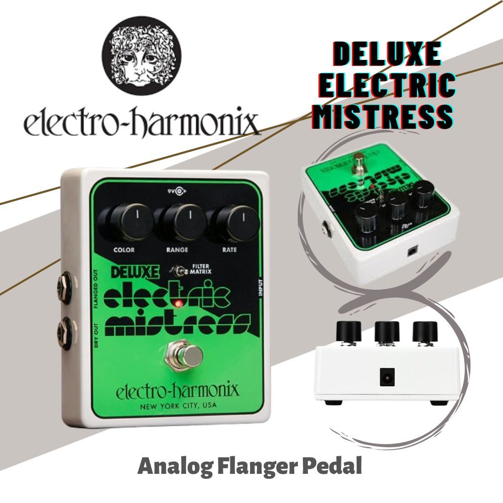 Electro Harmonix Deluxe Electric Mistress Analog Flanger Pedal (Electro ...