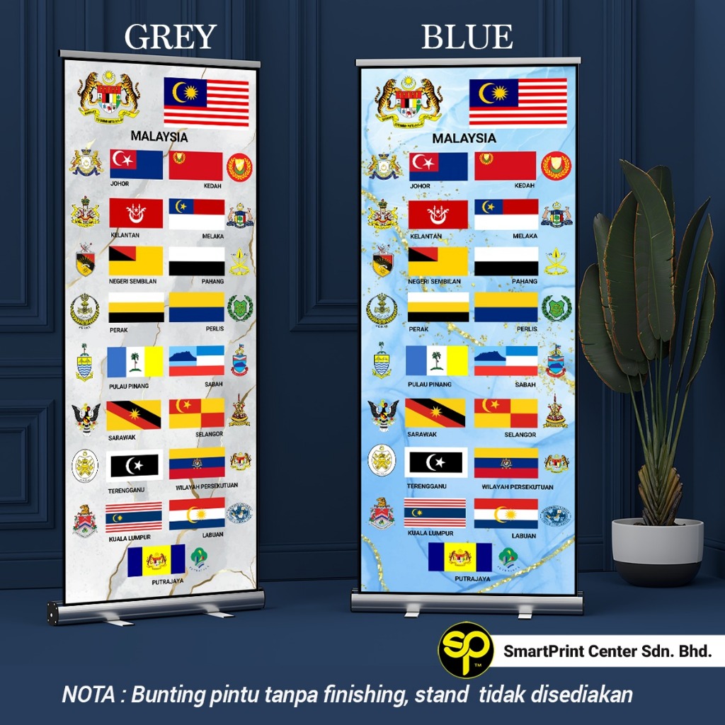BANTING JATA DAN BENDERA NEGERI-NEGERI MALAYSIA | Shopee Malaysia