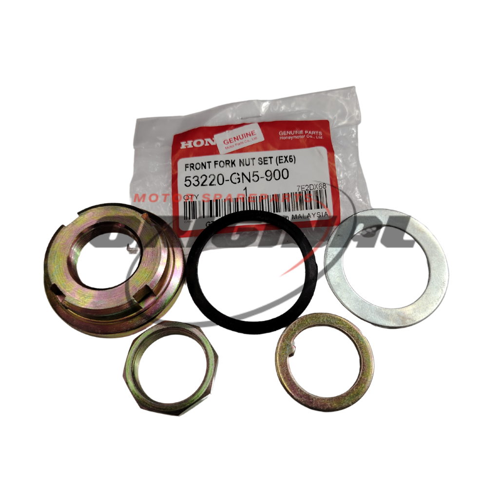 HONDA EX5 DREAM / EX5 HIGH POWER STEERING BOLT FRONT T FORK NUT SCREW ...