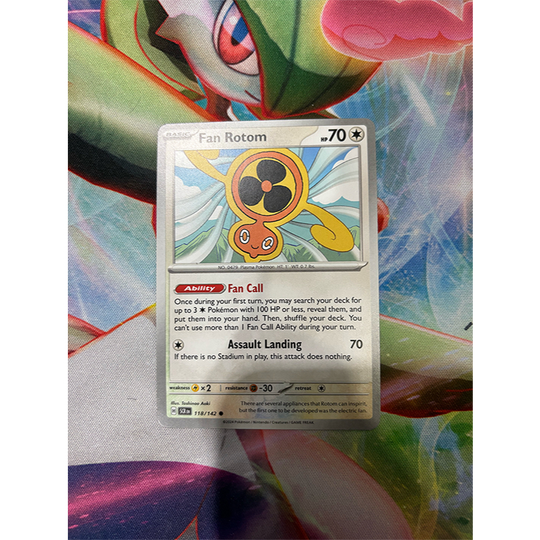 Pokemon TCG - Fan Rotom | Shopee Malaysia