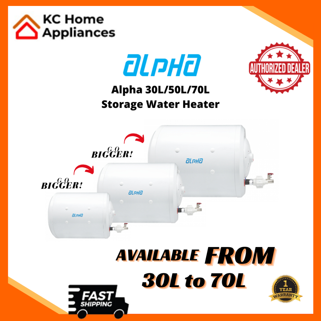 Alpha 30L/50L/70L Storage Water Heater | Uni Mounting Bracket | AST-30-H/AST-50-H/AST-70-H | 1 ...