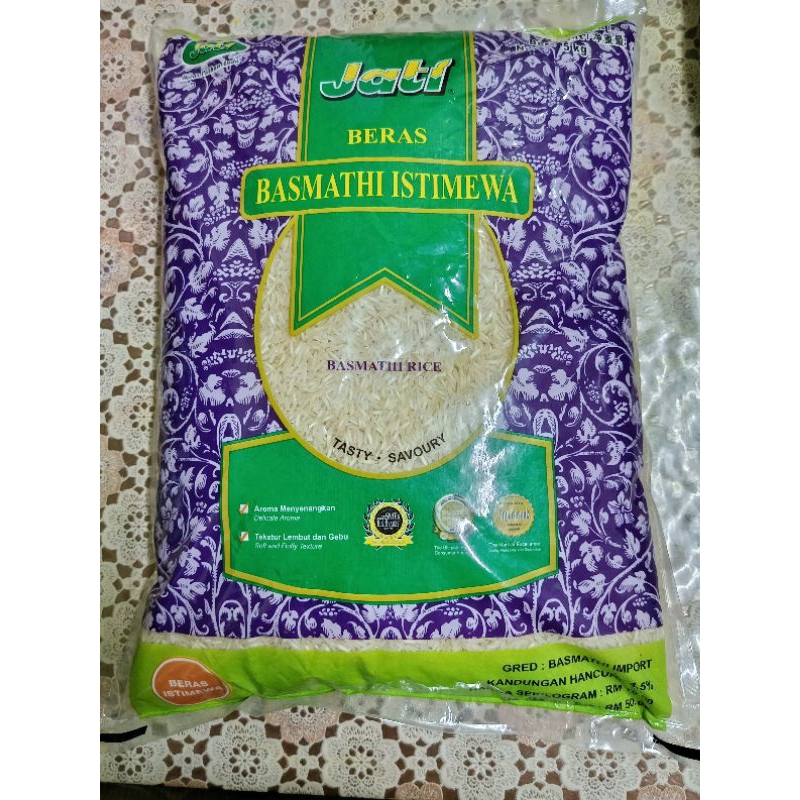 BERAS BASMATHI JATI HARGA RAHMAH 5KG | Shopee Malaysia