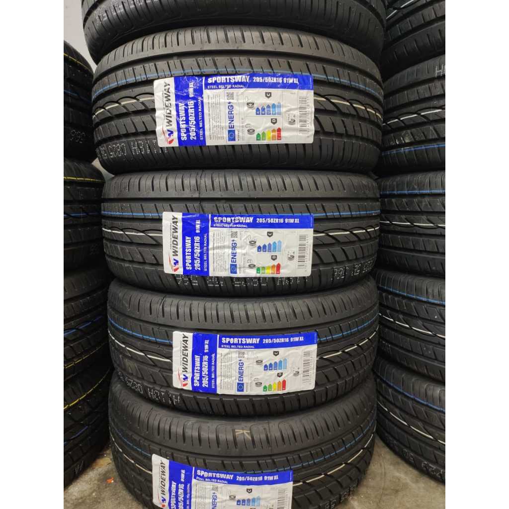 205/50/16 Wideway Sportsway Tyre Tayar | Shopee Malaysia