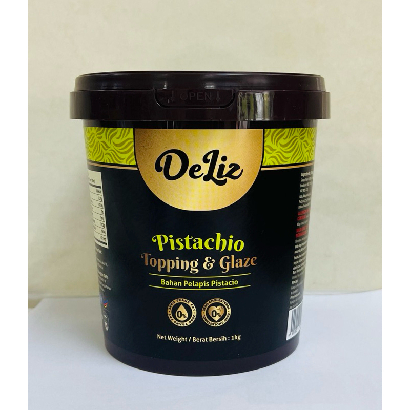 1kg PISTACHIO TOPPING & GLAZE DELIZ 开心果酱 | Shopee Malaysia