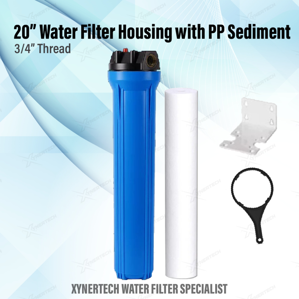20" Inch Housing High Flow Water Filter with PP Sediment Industry ...