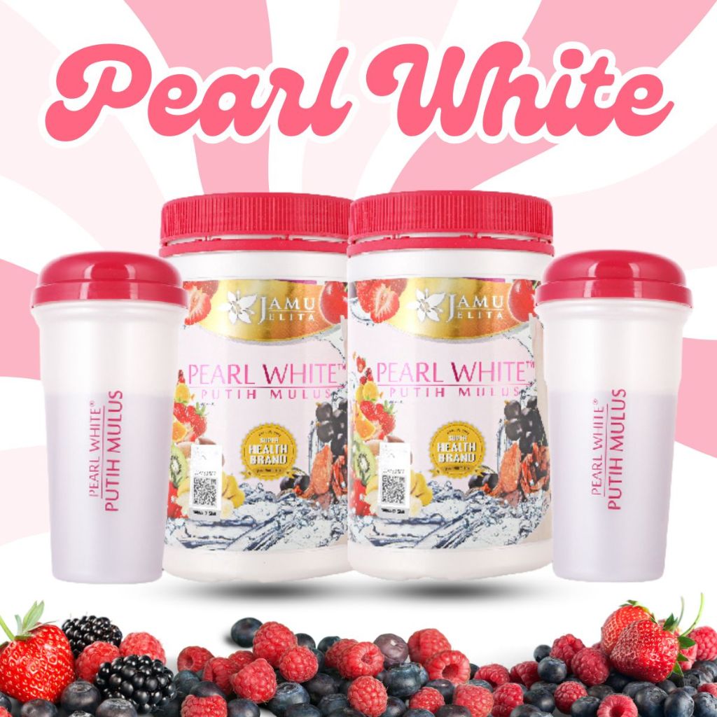 JAMU JELITA Pearl White Putih Mulus Kulit Putih Seluruh Badan 400gr ...