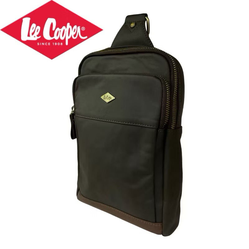 Lee Cooper Genuine Leather Chest Pack Crossbody Bag Side Bag Chest Bag ...