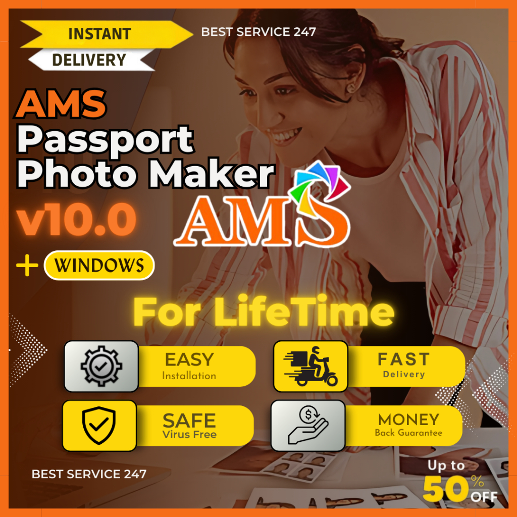 [INSTANT DELIVERY] AMS Passport Photo Maker Pro v10.0 Latest 2024 ...