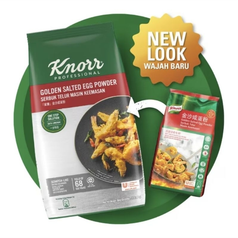 Knorr Golden Salted Egg Powder 800G | Shopee Malaysia