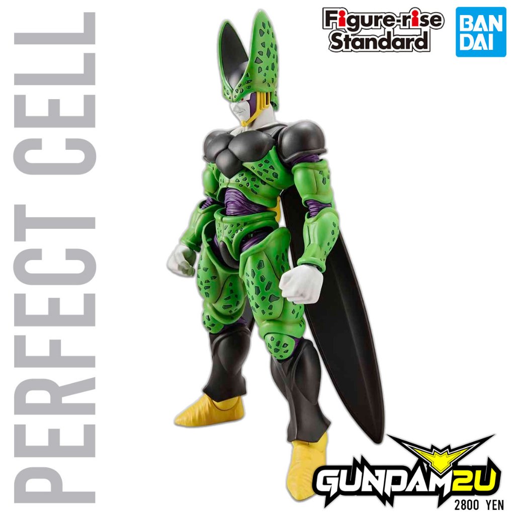 BANDAI FRS Perfect Cell - Figure-rise Standard Dragon Ball Plastic ...