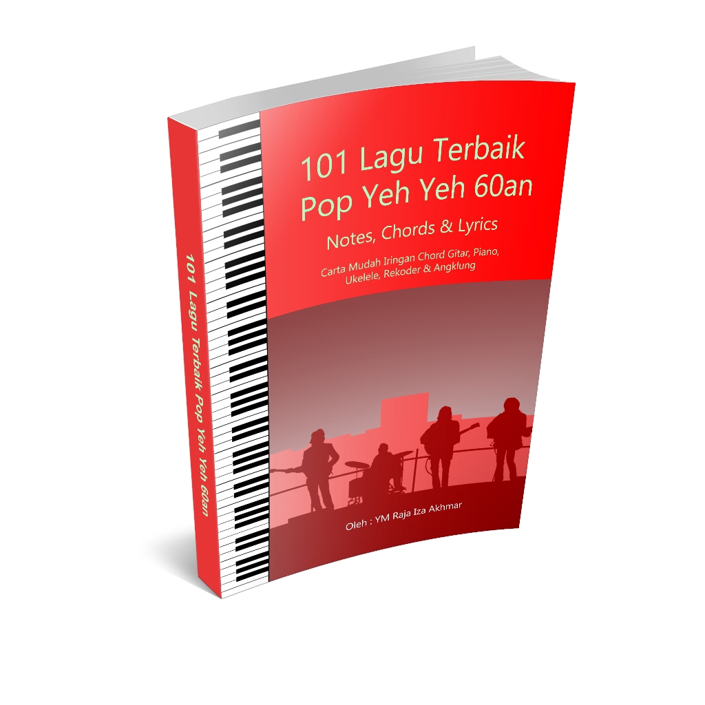 101 Lagu Terbaik Pop Yeh Yeh 60an/101 music scores/Complete with chords ...
