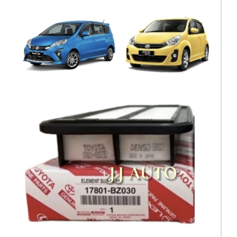 Perodua Myvi 1.3 Myvi Lagi Best Alza Air Filter TOYOTA PACKING | Shopee ...