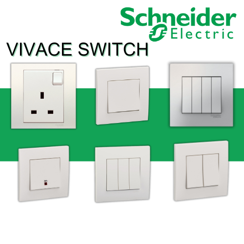 Schneider Vivace 13A switch Socket Outlet & switches | Shopee Malaysia