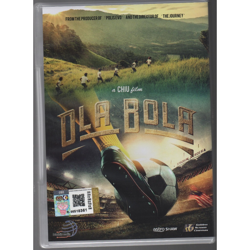 Chinese Movie DVD Ola Bola ( 2016 Malaysian film ) | Shopee Malaysia