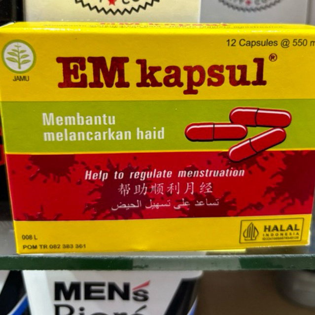 EM KAPSUL MELANCARKAN MENSTRUATION | Shopee Malaysia