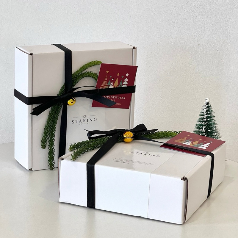 STARING JEWELRY Christmas Gift Box For women Necklace Diamond Non ...