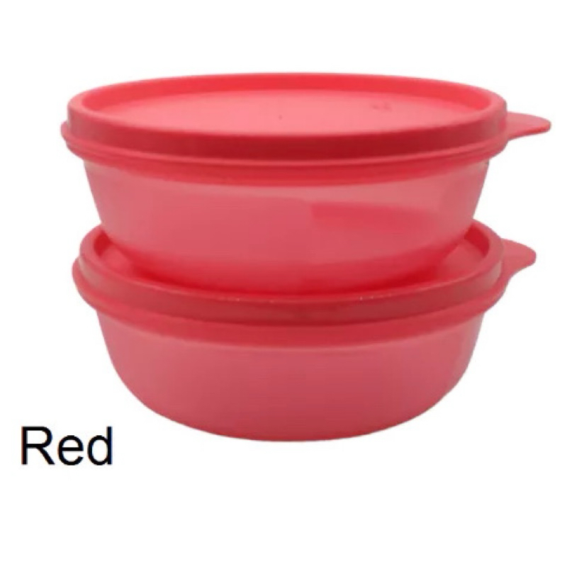 Tupperware red modular bowl 300ml (2pcs) | Shopee Malaysia