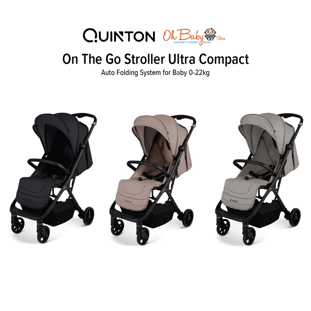 Quinton On The Go Stroller Ultra Compact Auto Folding System for Baby 0 ...