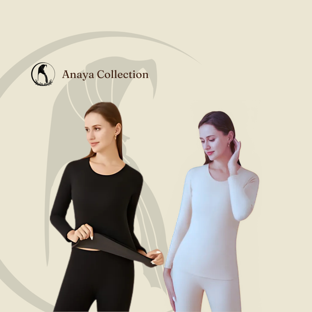 Inner Baju Lengan Panjang Baju Inner Muslimah Kain Lembut Inner Baju ...