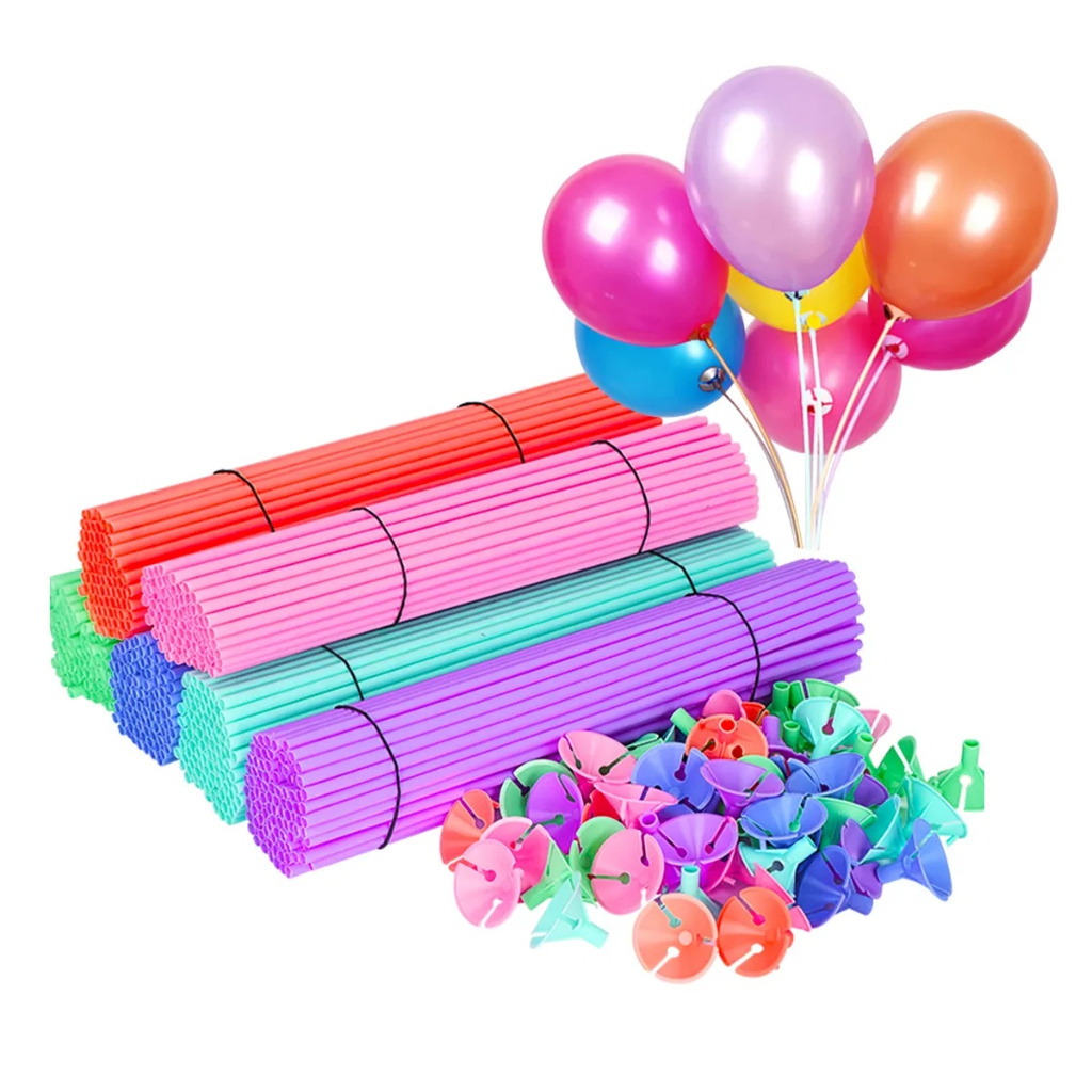 20/27/32/42/70cm Balloon Hug Plastic Stick Rod Stand Holder Cup Party ...