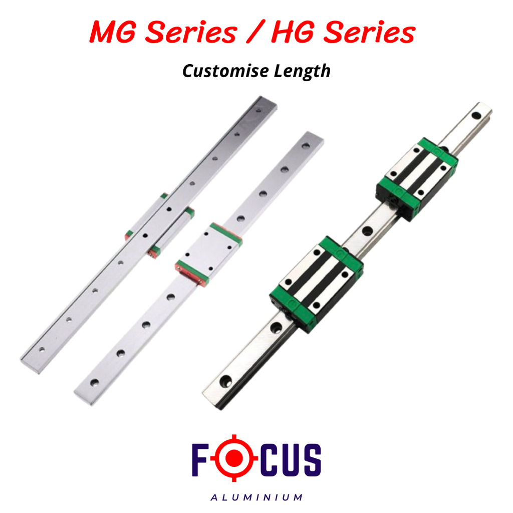Customise Linear Guide Sizes MGN HGH HGW HGH HG Series MG Series | Shopee Malaysia