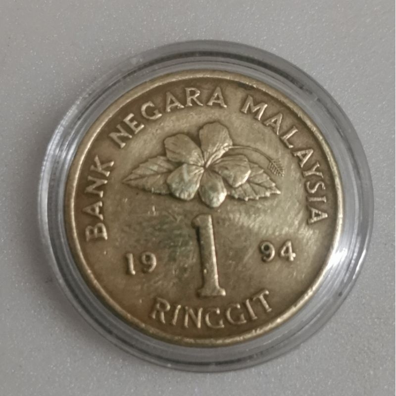 Syiling Malaysia Rm1 1994 (Gold) Cleaned Seperti Di Gambar Free case ...