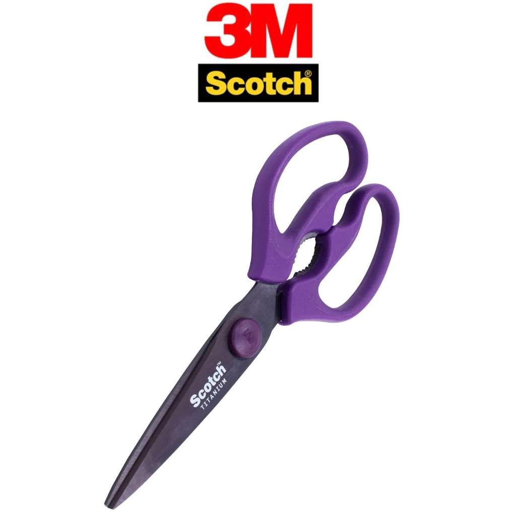 3M Scotch Detachable Scissors (Titanium Coated Blade) | Shopee Malaysia