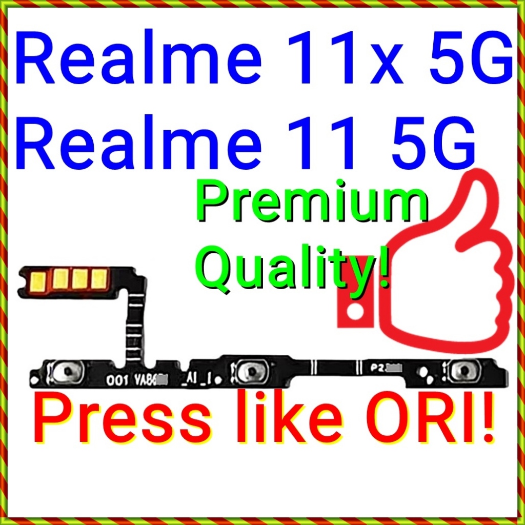(Press like ORI) NEW On /Off Volume Button Switch Flex Ribbon for ...
