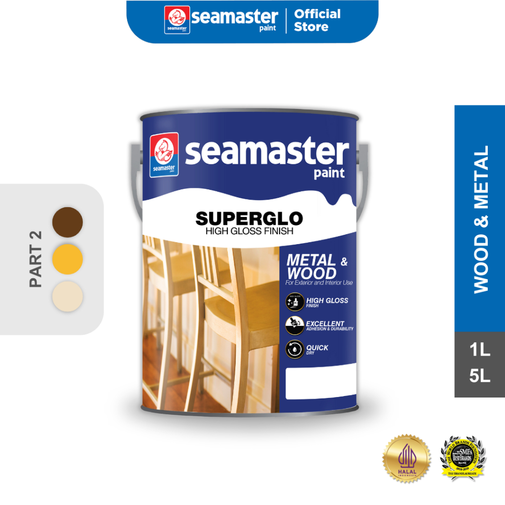 Seamaster Superglo High Gloss Finish 6600 Part 2 | Shopee Malaysia