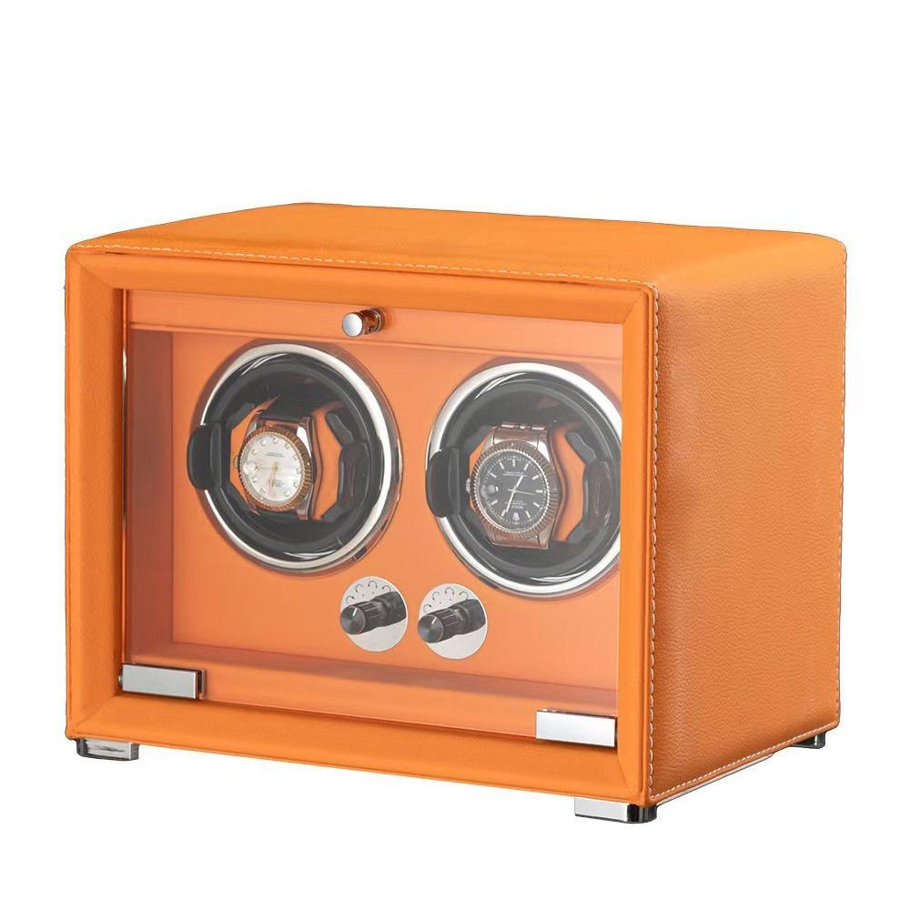 Ezego Mechanical Leather design automatic watch winder rotating watch ...
