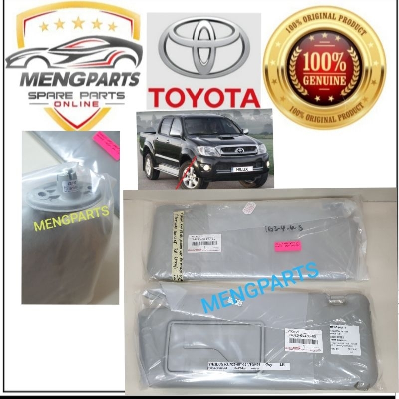 ORIGINAL TOYOTA HILUX KUN25 KUN26 FORTUNER KUN50 TGN51 TGN61 INNOVA ...
