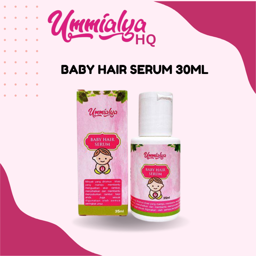 Ummialya Baby Hair Serum Pelembut Lebat Panjang Rambut Bayi | Shopee ...